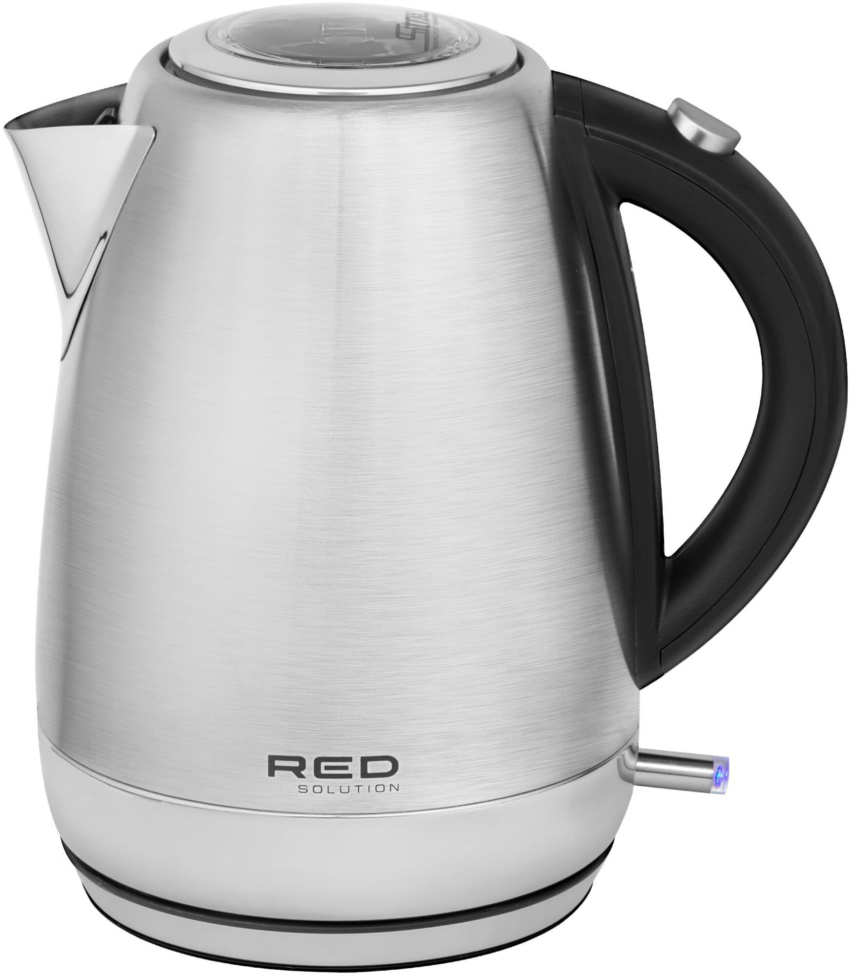 Чайник электрический RED SOLUTION RK-M1721, 2200Вт, серебристый