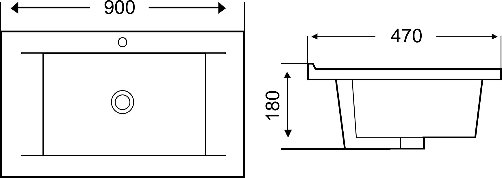 Раковина WeltWasser WW SK Deilbach 7505-90