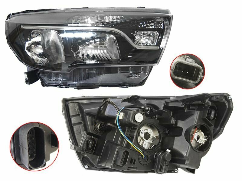 Фара LADA Vesta 15-23 / Vesta Cross 17-23 (Справа) Sat арт. ST-13-0004