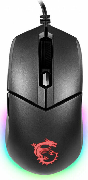 Мышь MSI Clutch GM11 черный оптическая (5000dpi) USB (6but)