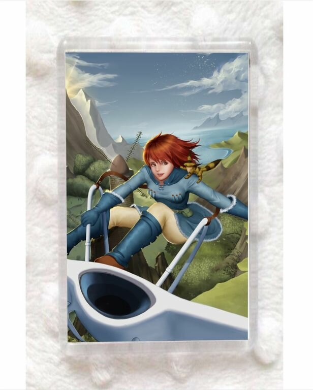 Магнит акриловый по аниме Навсикая из Долины ветров №2