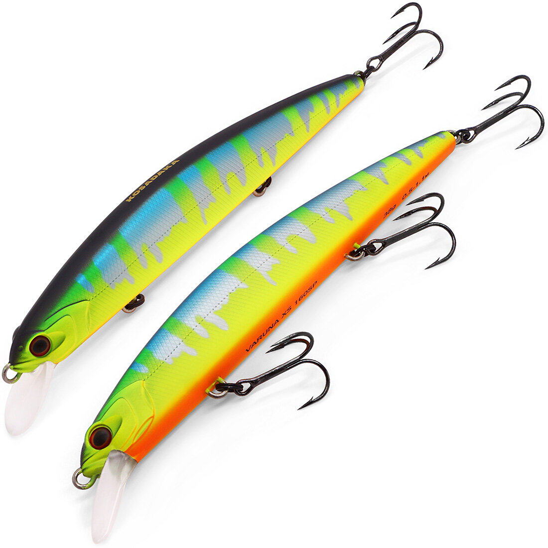 Воблер Kosadaka Varuna XS 160SP суспенд, 160мм, 38г, 0.5-1.1м; MOT