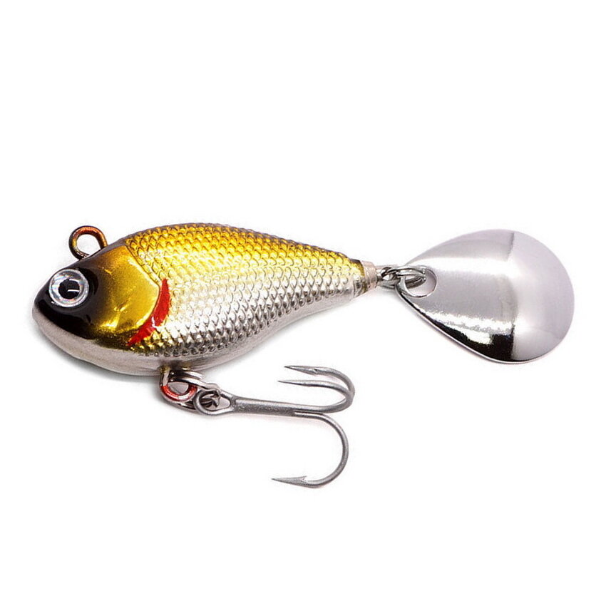 Джиг-спиннер Kosadaka FISH DARTS FS1-14 30mm, 14g, цвет CNT