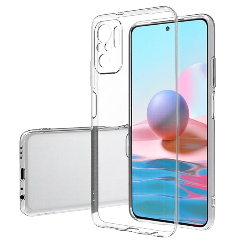 Чехол прозрачный для Xiaomi Redmi Note 10