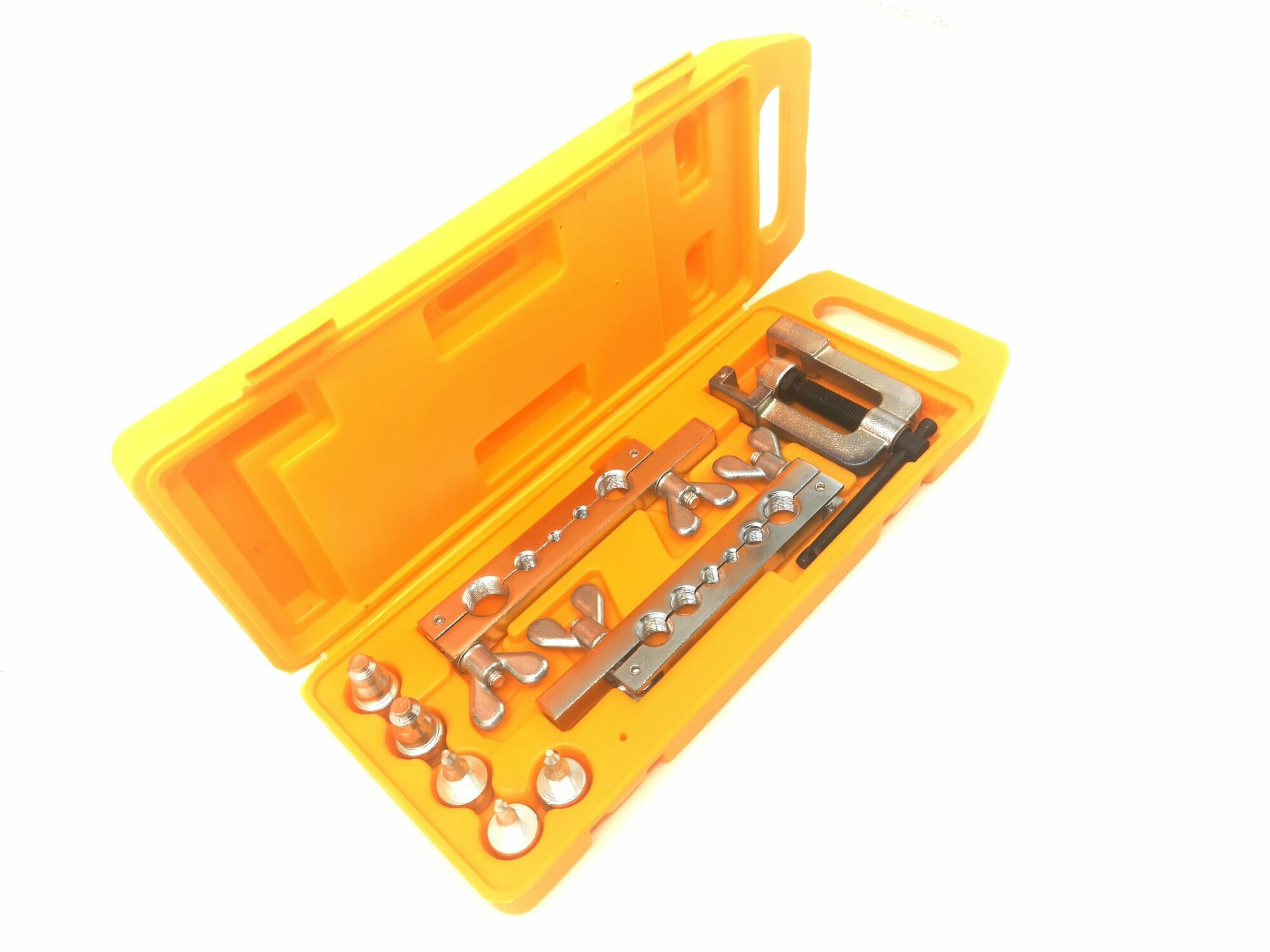 Набор для развальцовки трубок АвтоDело 5-19 мм 8 предметов пластмассовый футляр