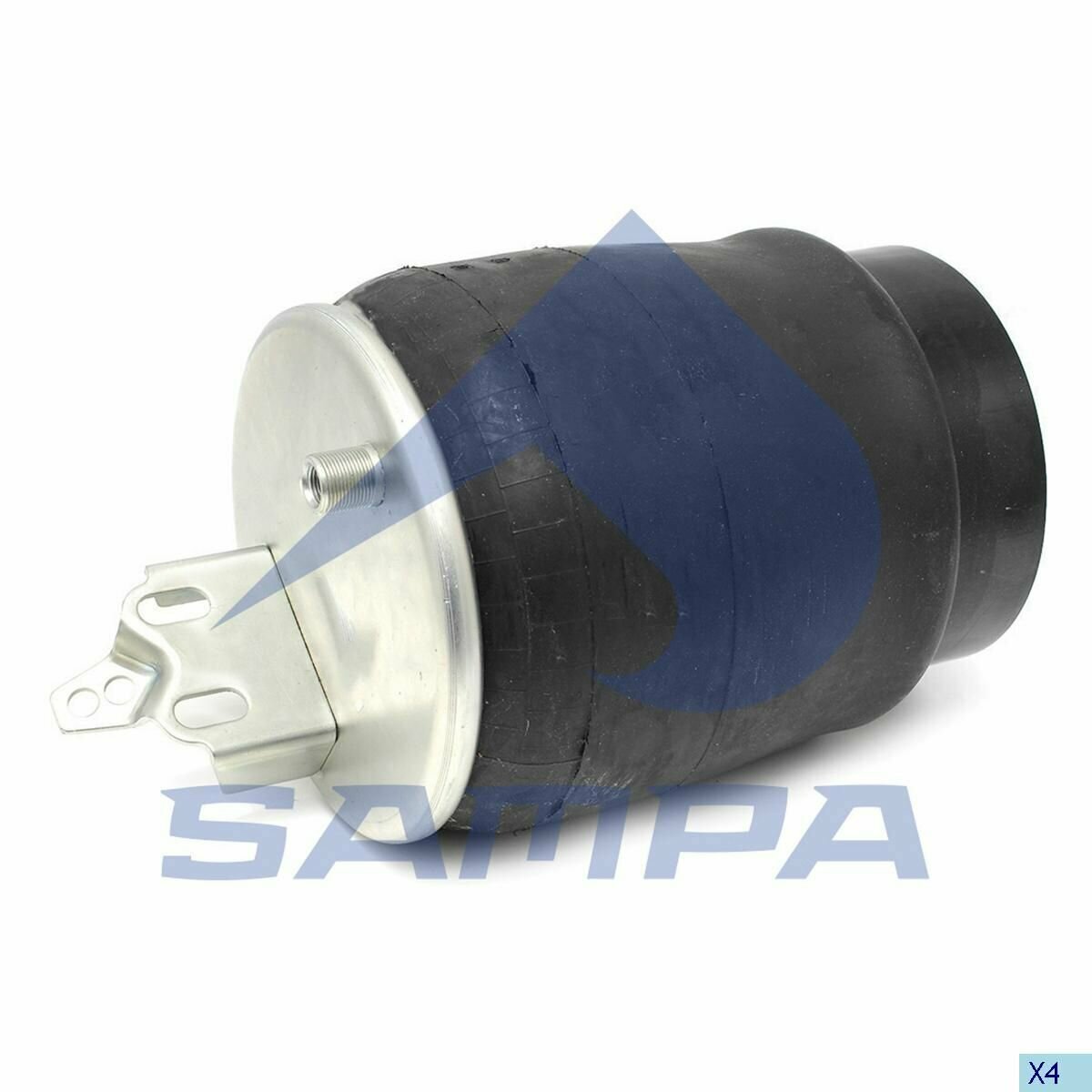 Пневморессора Volvo FH/FM зад/перед CHH-LOW в сборе со стаканом SP 557805-K SAMPA