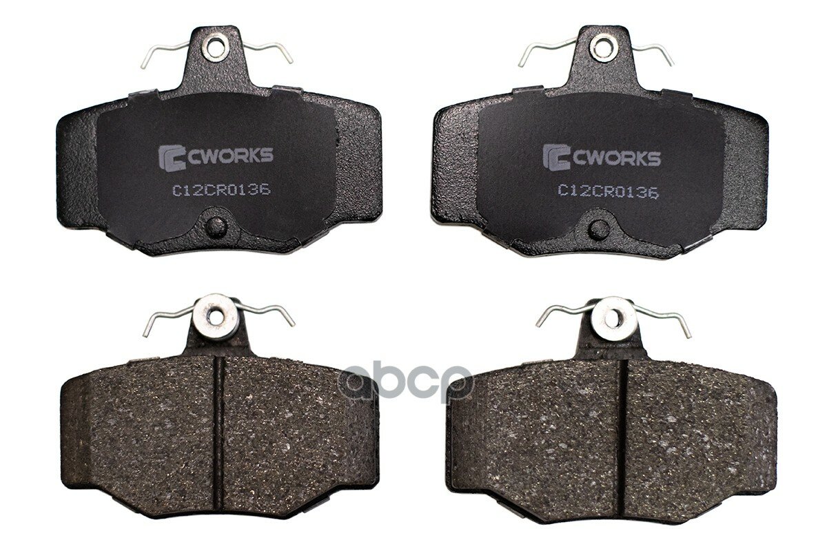 Колодки тормозные дисковые CWORKS арт. c12cr0136