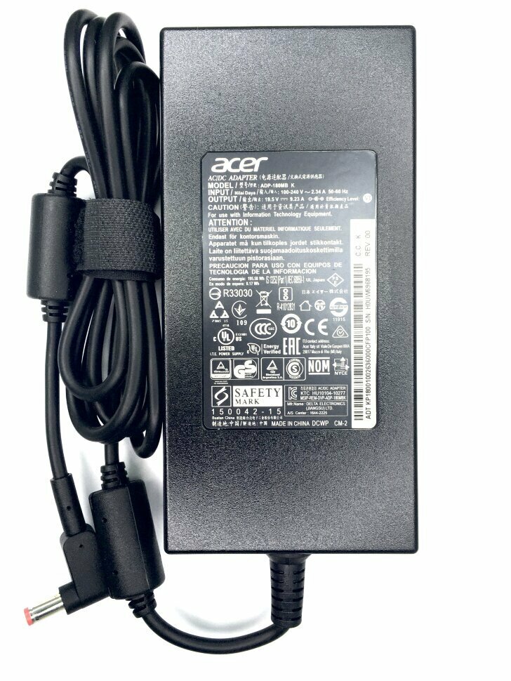 Блок питания для ноутбука Acer Nitro 5 AN517-51 19.5V 9.23A (5.5-1.7) 180W