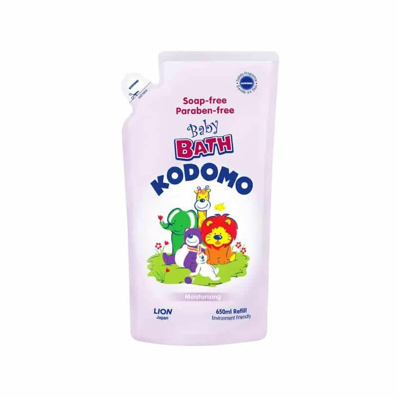 LION Кодомо Пена для ванн детская Увлажняющая без парабенов 650мл