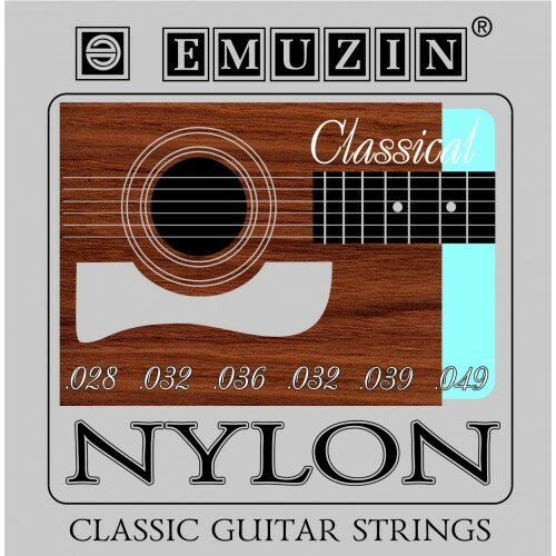 Струны для классической гитары Emuzin Nylon 6С371 28-49