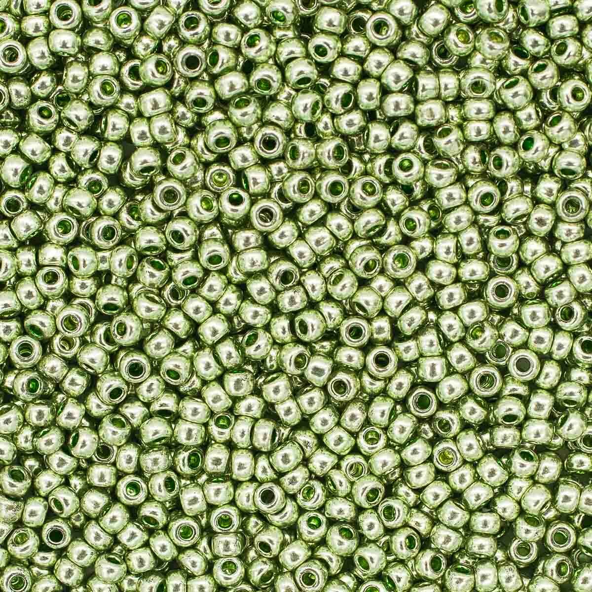 Бисер чешский Preciosa 20г*5 упак, 10/0 (2,3 мм) металлик solgel, цвет № 18161