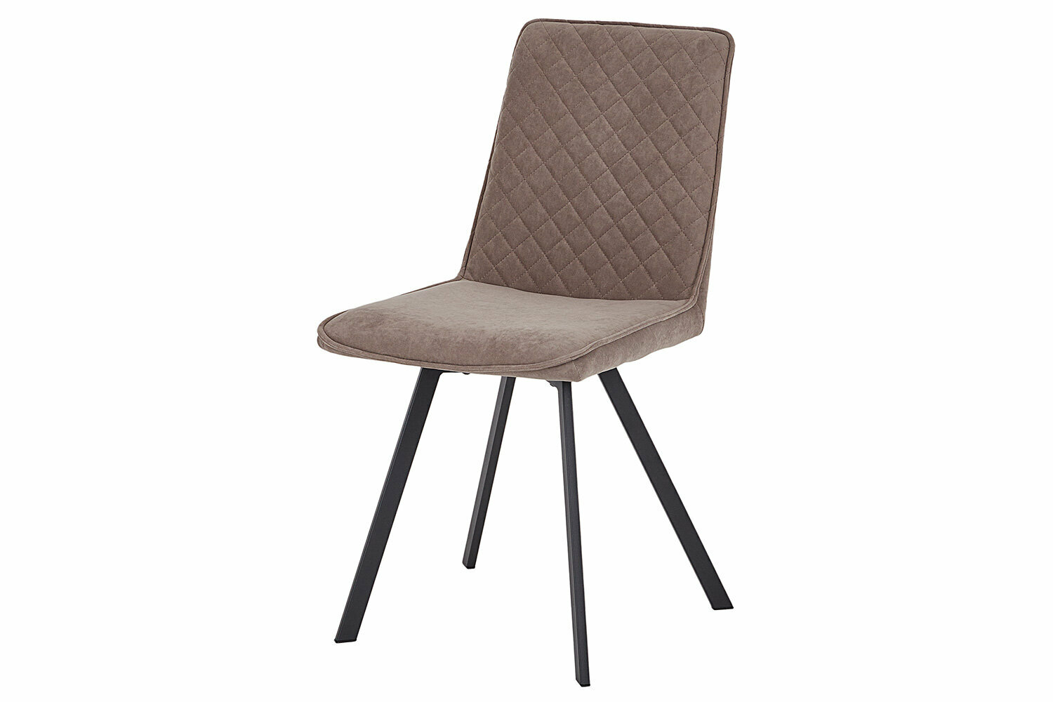 Стул кухонный Hoff Concept, 41х89х58 см, со спинкой, цвет капучино, чёрный