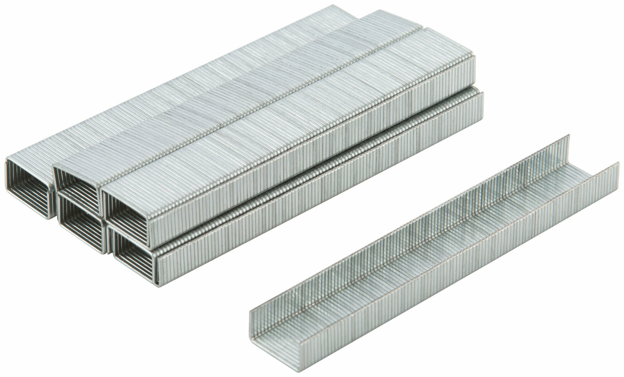 Скобы для степлера закаленные 11,3 мм х 0,7 мм, (узкие тип 53) 6 мм, 1000 шт.