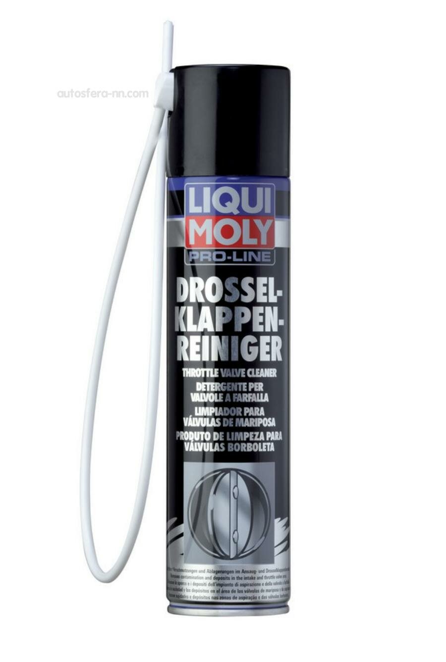 LIQUI MOLY 5111 Очиститель дроссельных заслонок Pro-Line Drosselklappen-Rein. (0,4л)