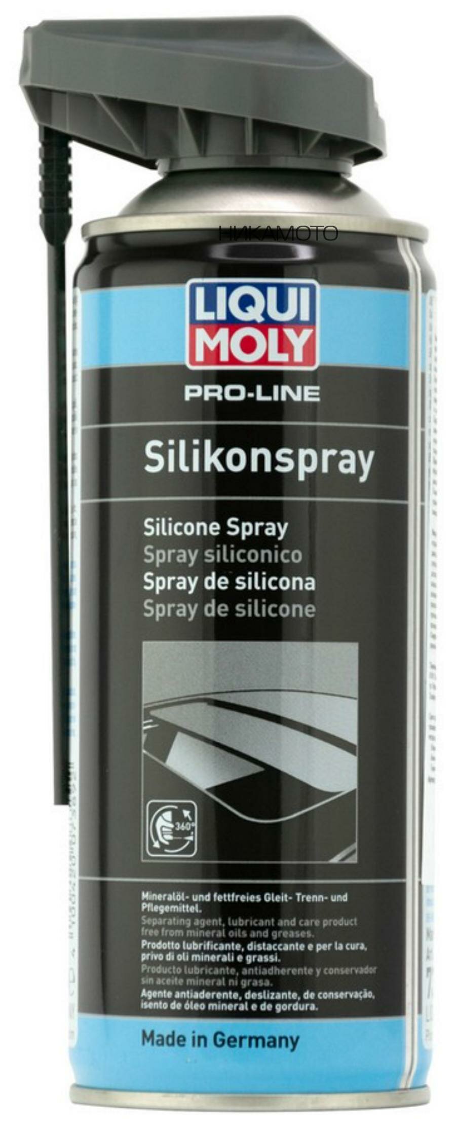 LIQUI MOLY 7389 LiquiMoly Pro-Line Silikon-Spray 0,4L смазка-силикон ! бесцветная\