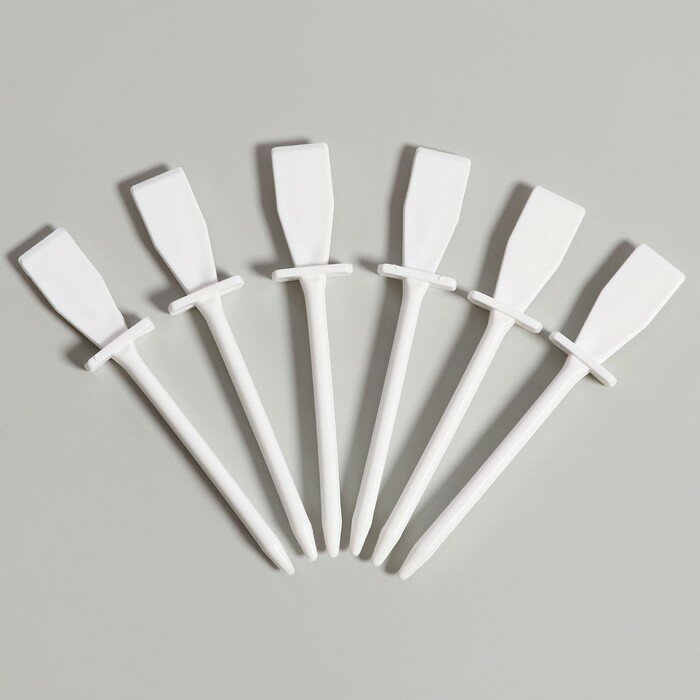 Инструмент для декорирования «Шпатель», набор 6 шт, размер 1 шт. — 11×0.9×2 см