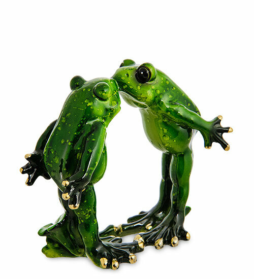 Фигурка Пара лягушек - нежный поцелуй MN- 89 113-907008