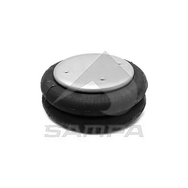SAMPA SP 55300-2P22 (0220021900 / SP553002P22_SA) пневмоподушка в сборе в:1отв-шт. m12x1.5 2отв. m8 н: 2отв. m8\ bpw