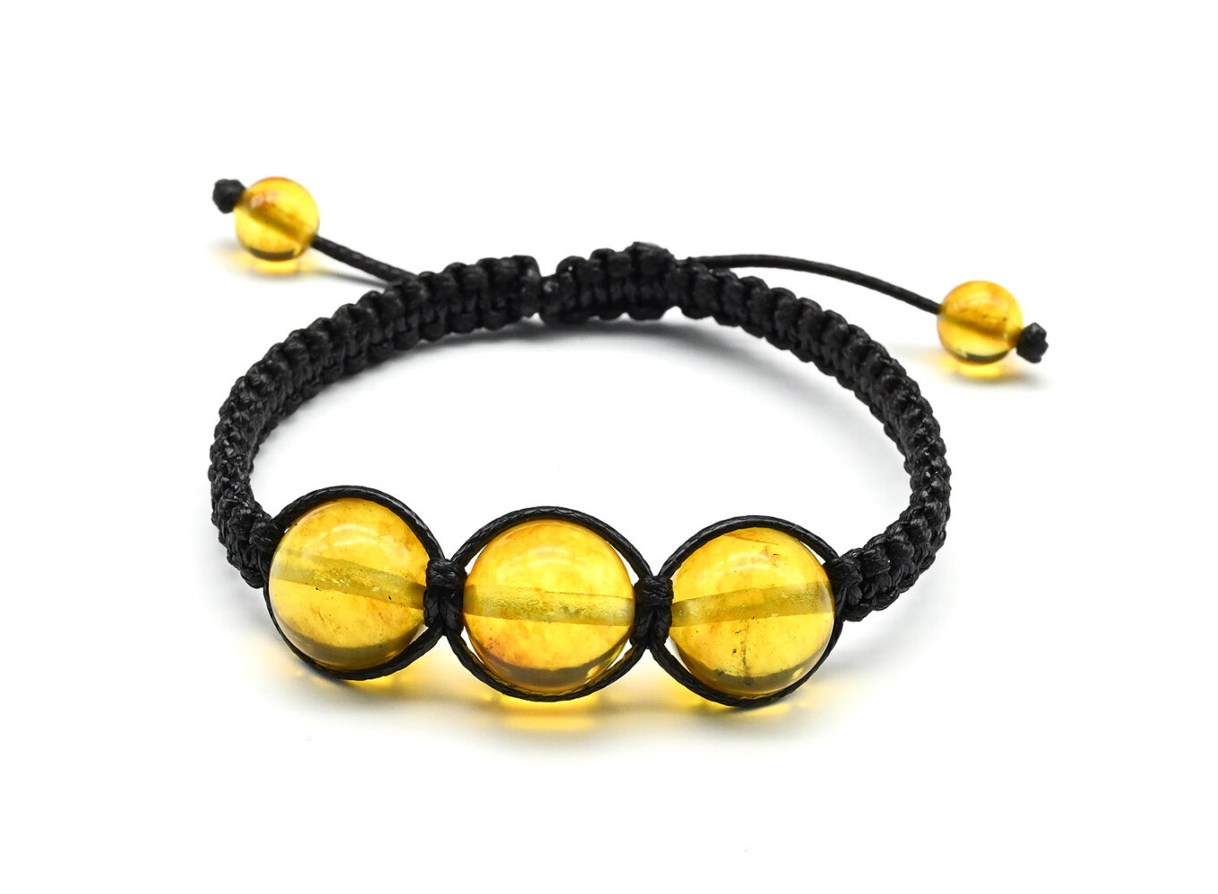 Браслет, янтарь