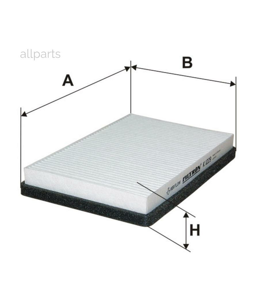 FILTRON K 1229 Фильтр салона LADA KALINA