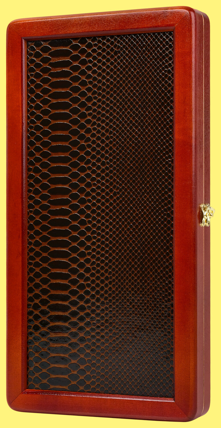 Нарды Дракон (малые, кожа)