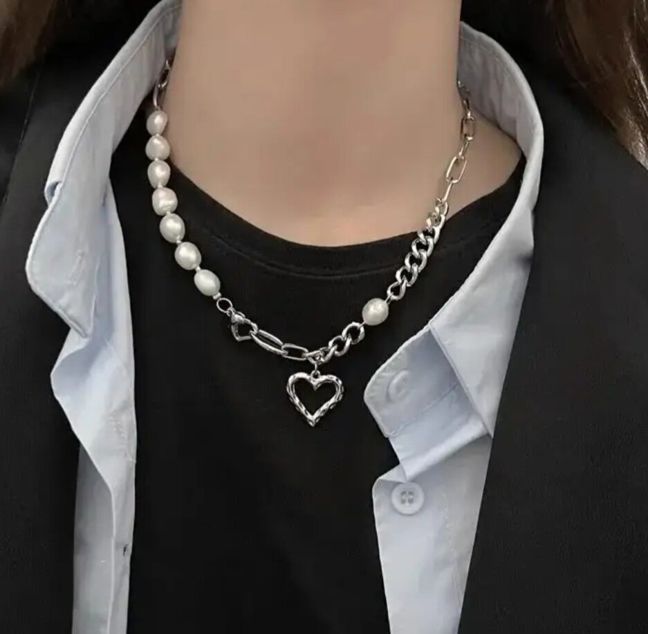 Колье, жемчуг имитация