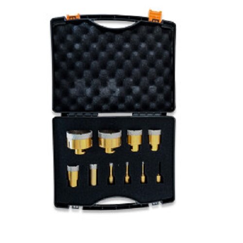 Набор коронок EDMA 252055 10 шт, кейс