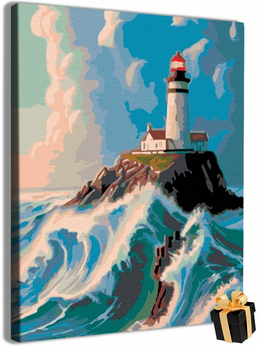 Картина по номерам Маяк