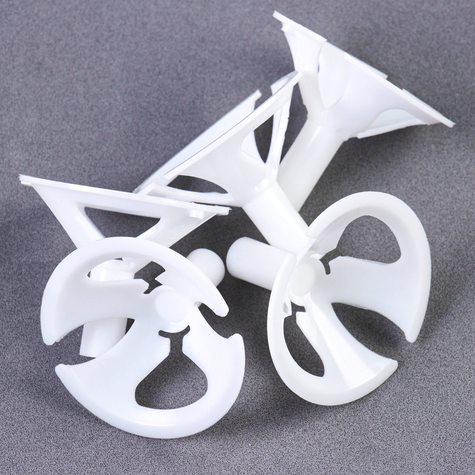 Держатель-зажим для шаров, d=5 мм, цвет белый, набор 100 шт, 10575498