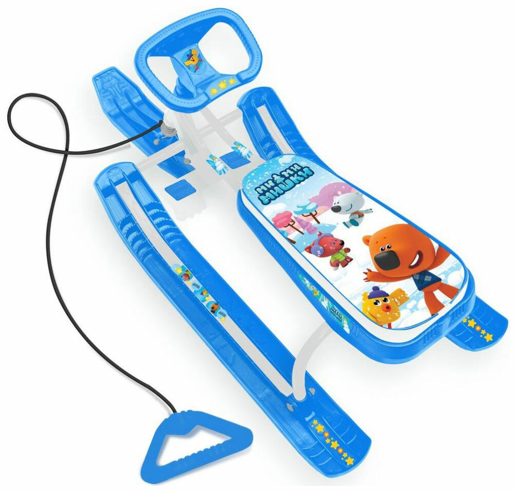 снегокат Ника Тимка спорт 2 (ТС2) Ми-ми-мишки на голубом