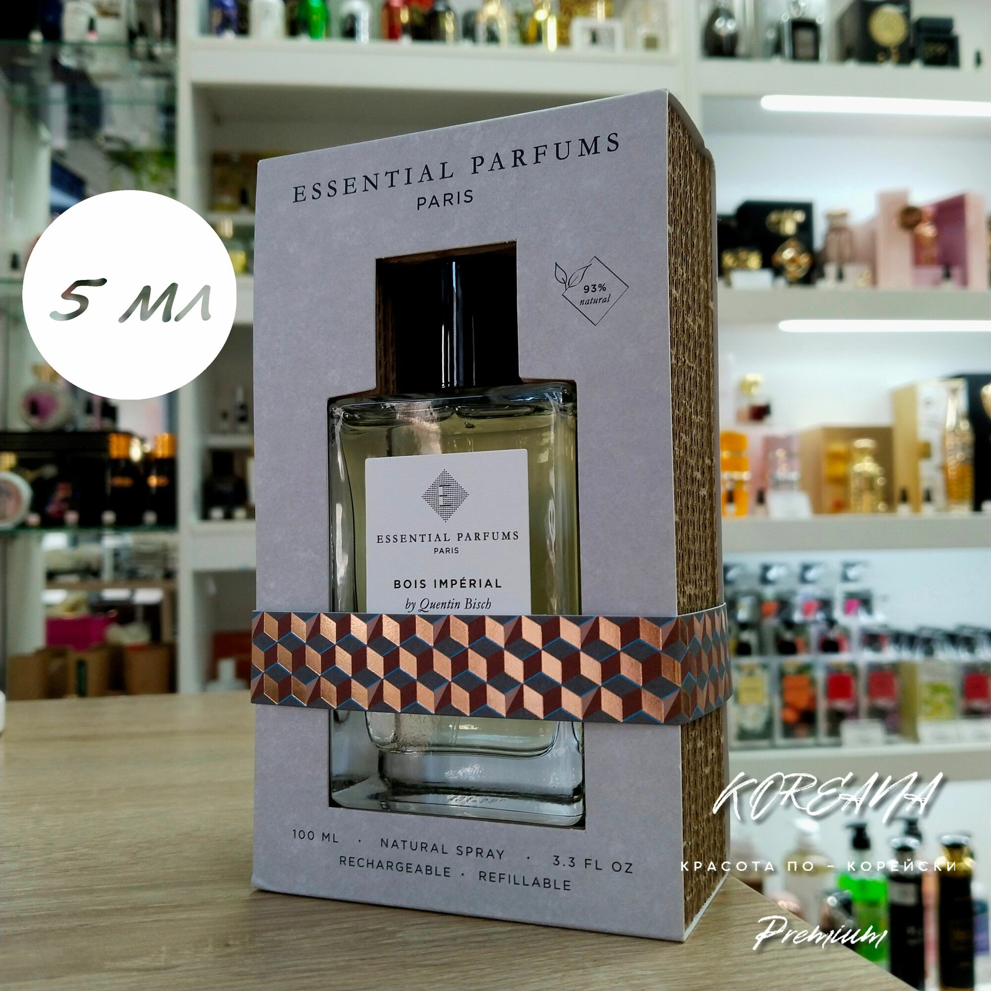 Essential Parfums Парфюмерная вода Bois Imperial 5мл