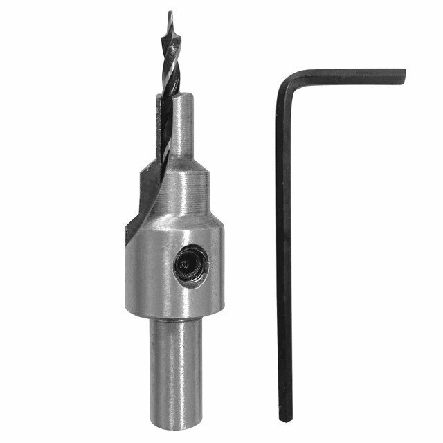 VIRA сверло под конфирмат 4х50мм для древесины с твердосплавной режущей кромкой