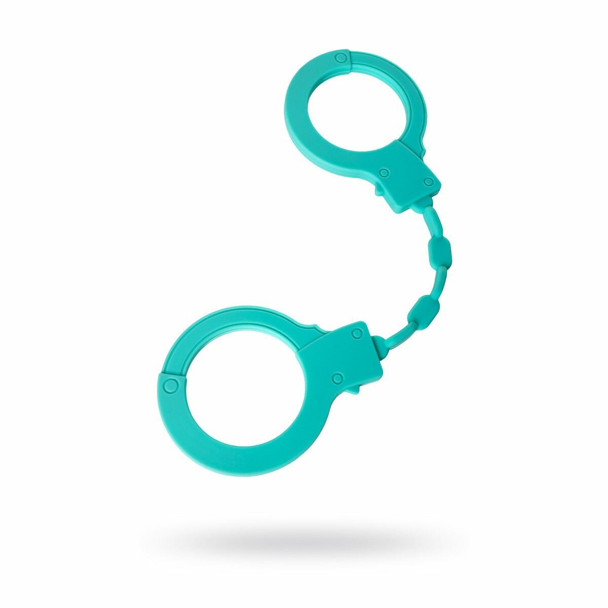Наручники Штучки-дрючки, силикон, голубые, 33 см