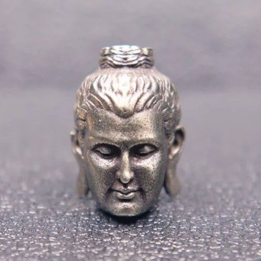 Будда Статуэтка Буддийский Бог Буддизм Шакьямуни Сиддхартха Монах Бусина на Темляк Темлячная Миниатюра Фигурка Брелок для Ключей Ножа Сумки Аксессуар