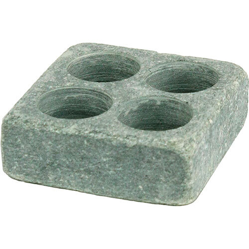 Испаритель из талькохлорита, 4 отверстия, средний