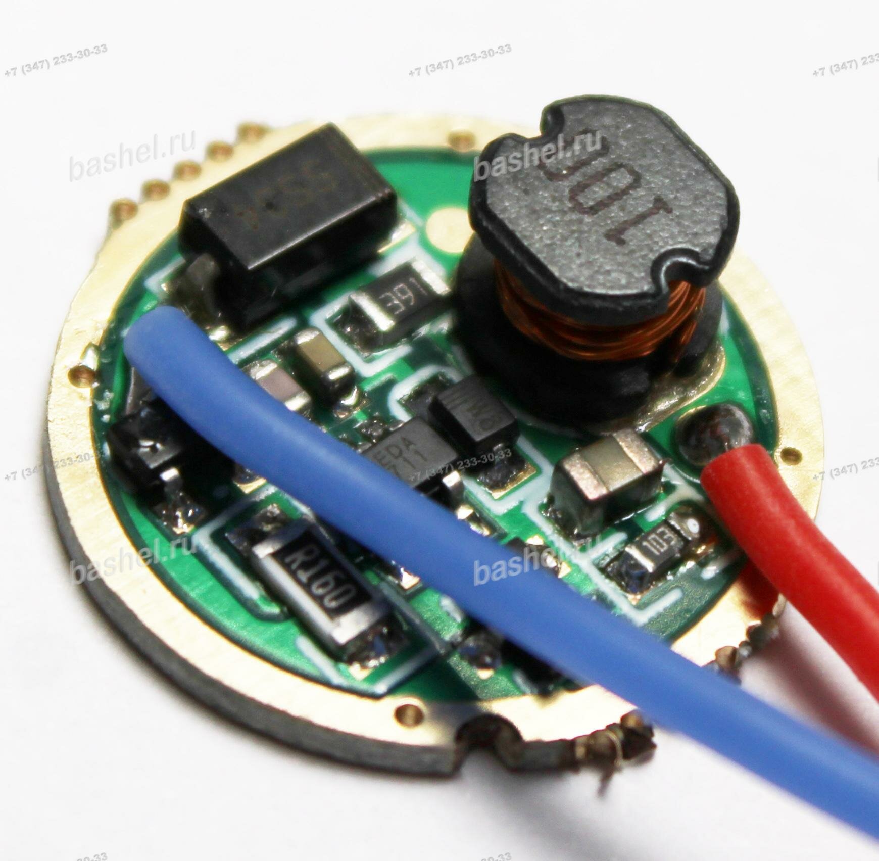 Cree-V-12, 3-3.6VDC, 1400mA, 5W, вх. 3-12VDC, Драйвер тока для фонарей, D-17mm