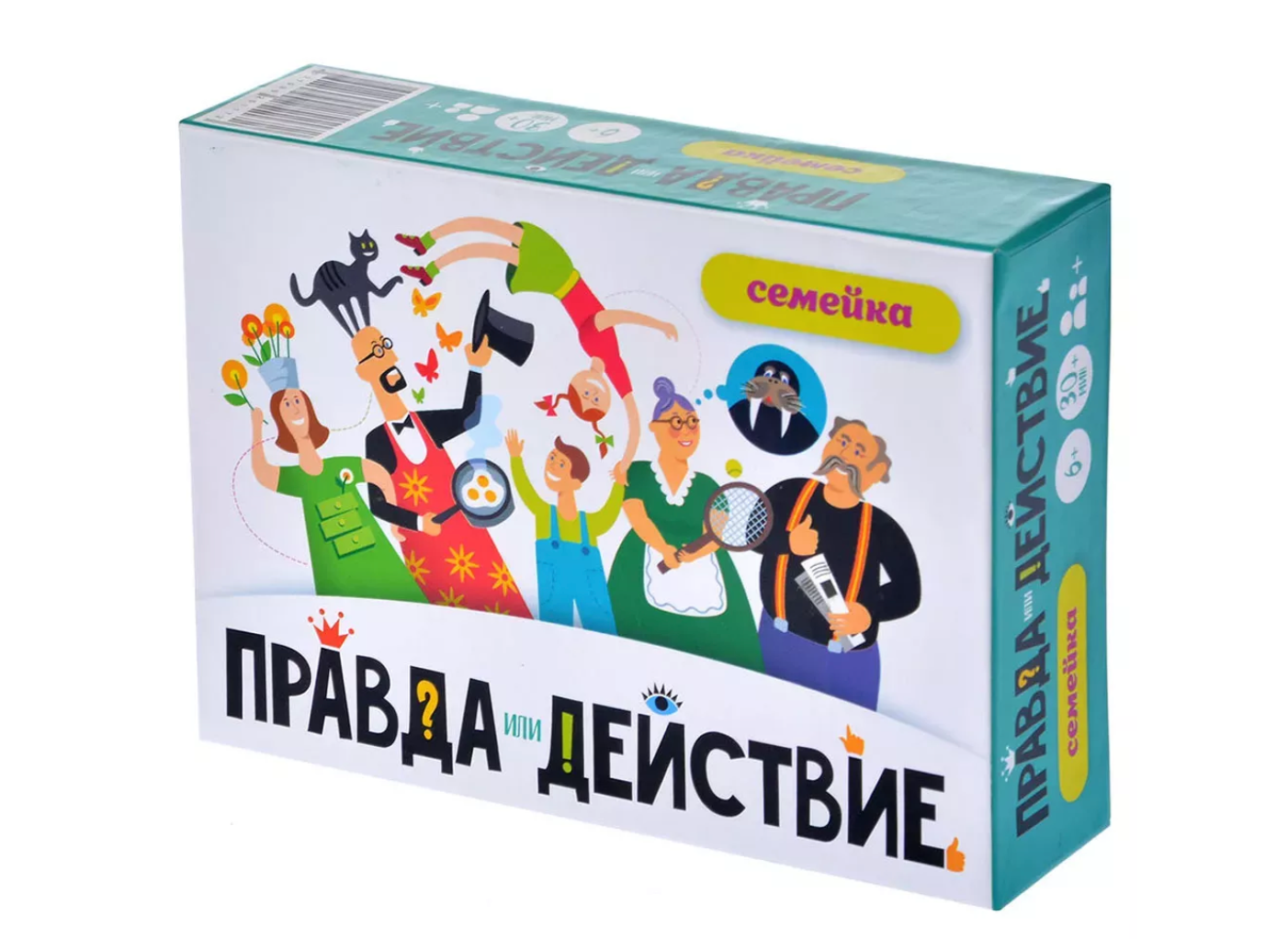 Настольная карточная игра "правда ИЛИ действие! Семейка"