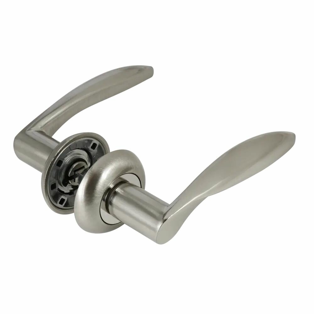 Дверная ручка EDS-13-Z01 без запирания алюминий гальваническое покрытие цвет матовый никель