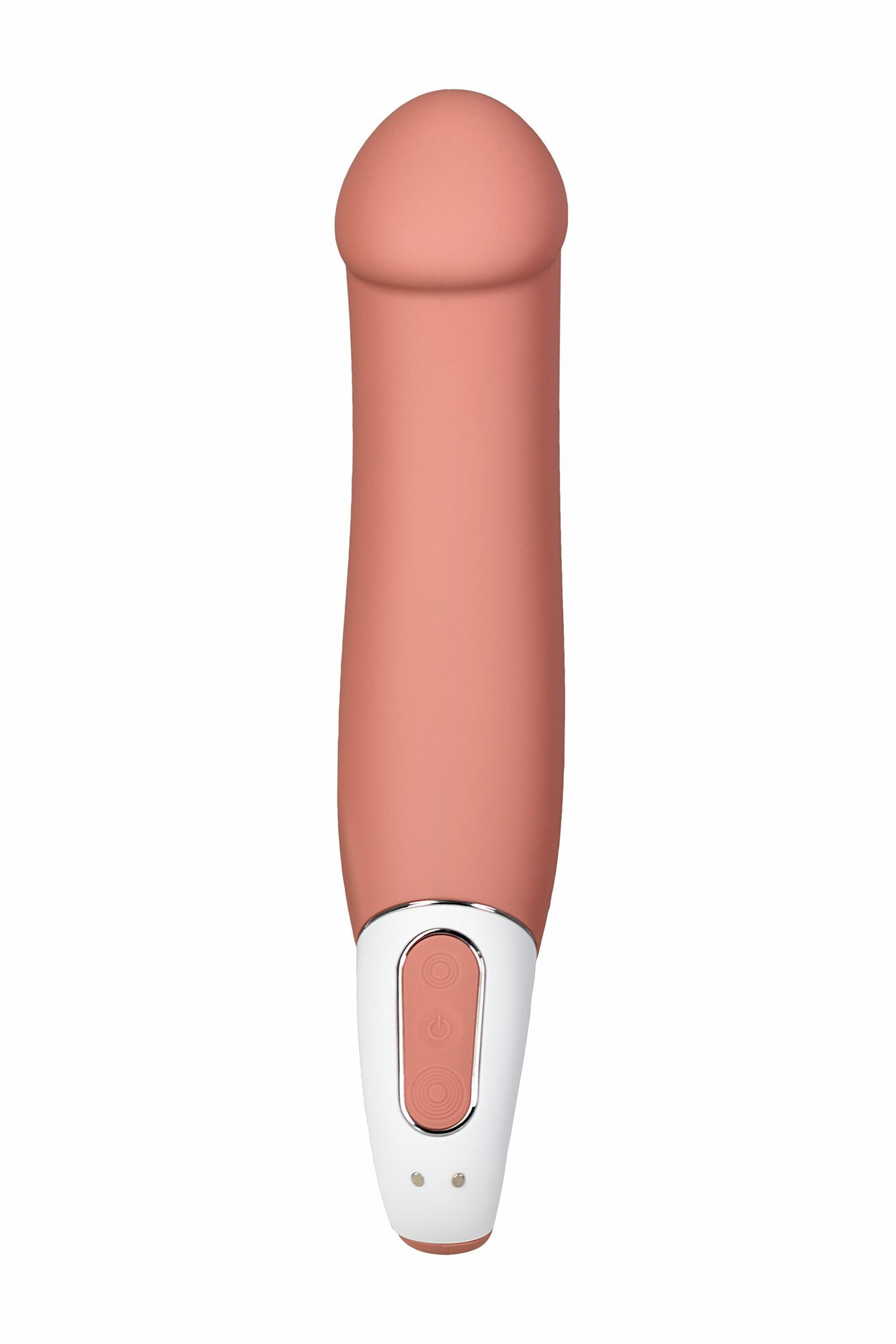 Нереалистичный вибратор Satisfyer Vibes Master, силикон, бежевый, 23,5 см. Satisfyer Нереалистичный вибратор Satisfyer Vibes Master, силикон, бежевый, 23,5 см.