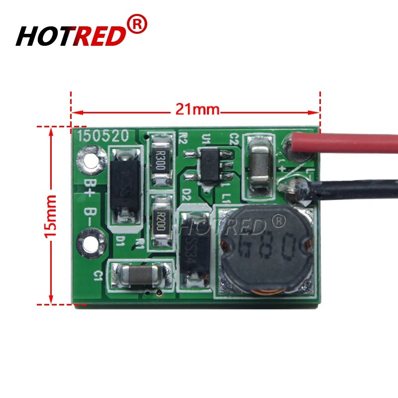 HotRed 10 Вт светодиодный трансформатор 12-24 В