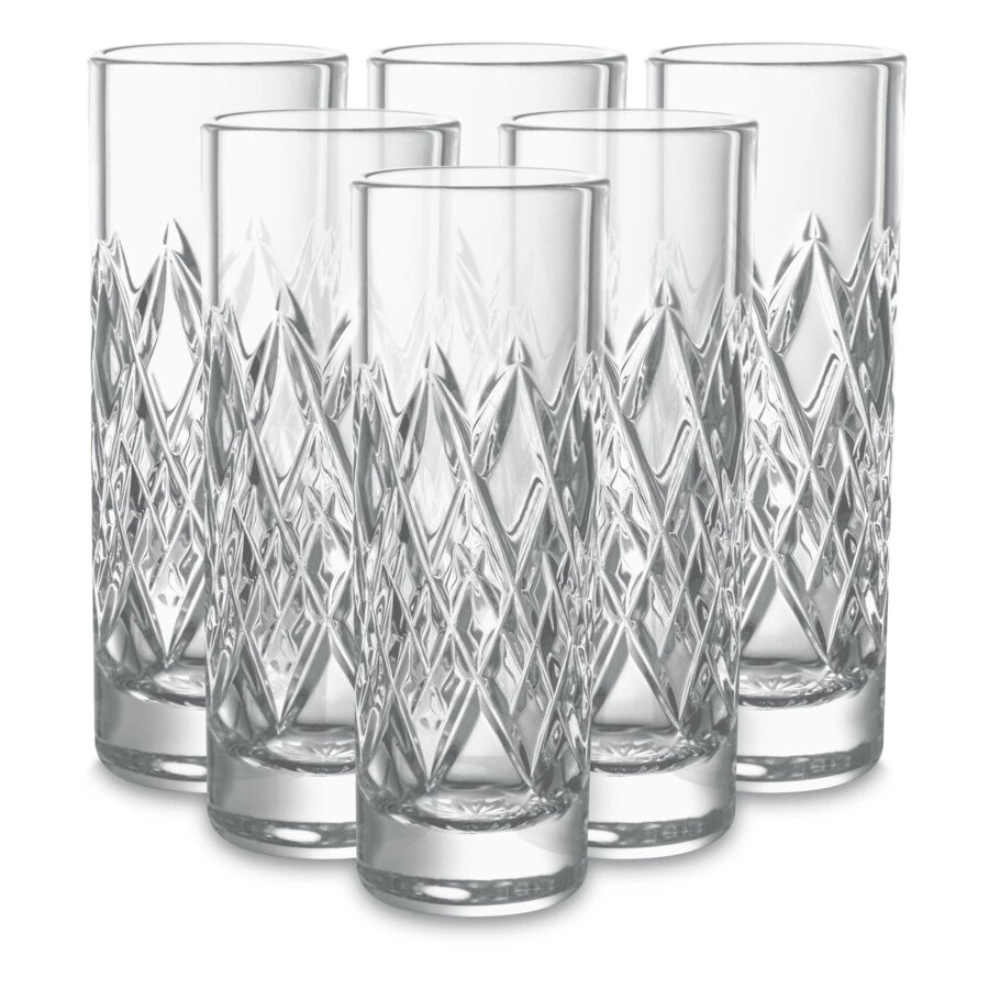 Набор стопок Decor de table Антиб 50 мл, 6 шт, хрусталь, п/к