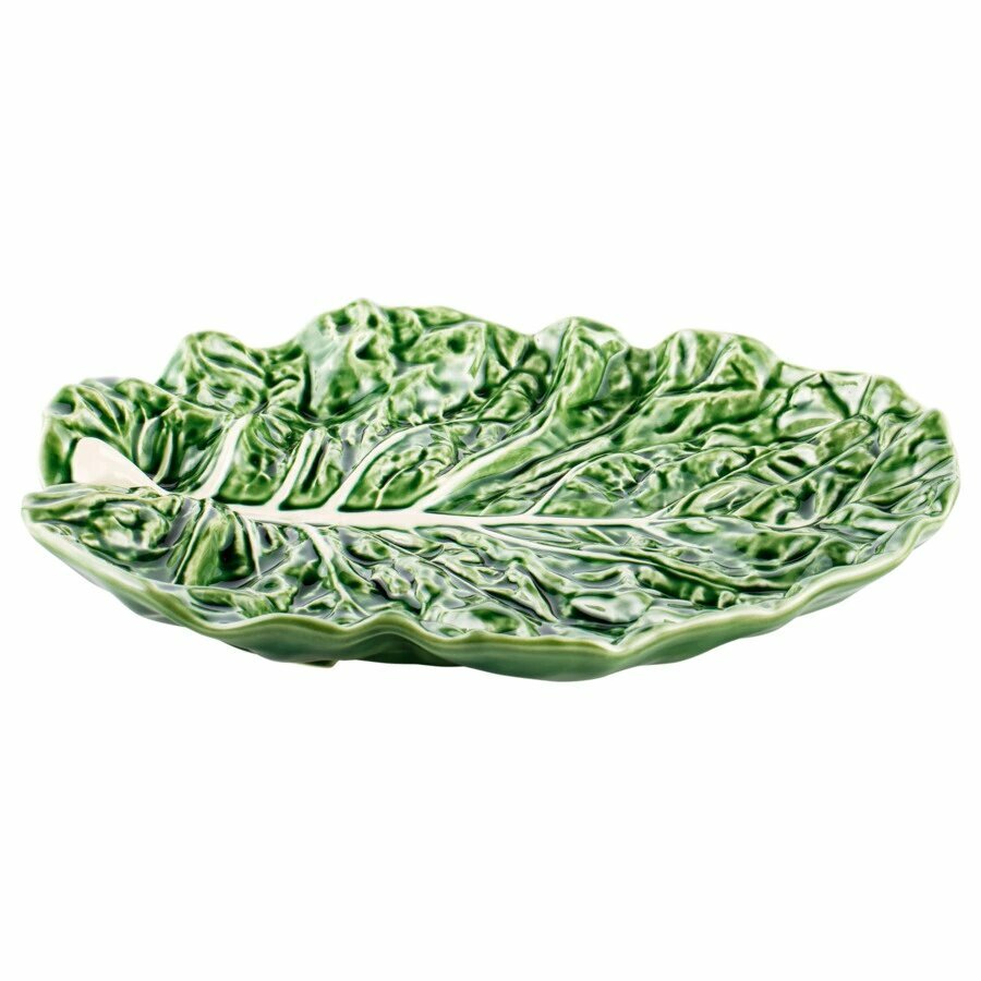 Блюдо 3D Bordallo Pinheiro Капуста 37 см, керамика