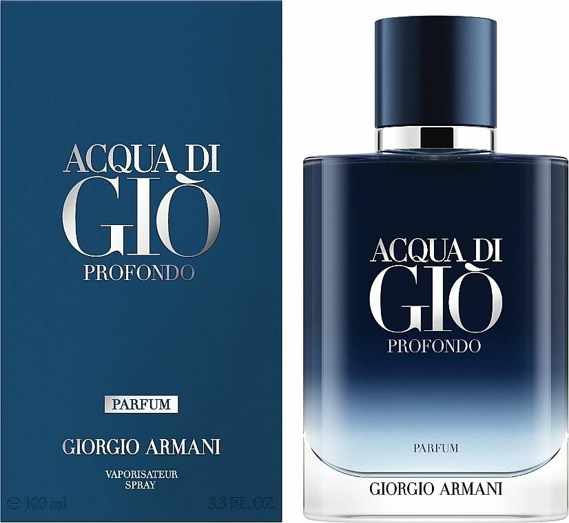 Giorgio Armani di gio profondo 100 ml духи мужские