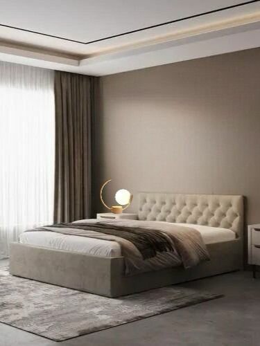 Кровать двуспальная 180х200 с подъемным механизмом и ящиками для белья, Бона