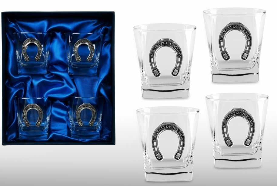 Набор бокалов для виски На счастье