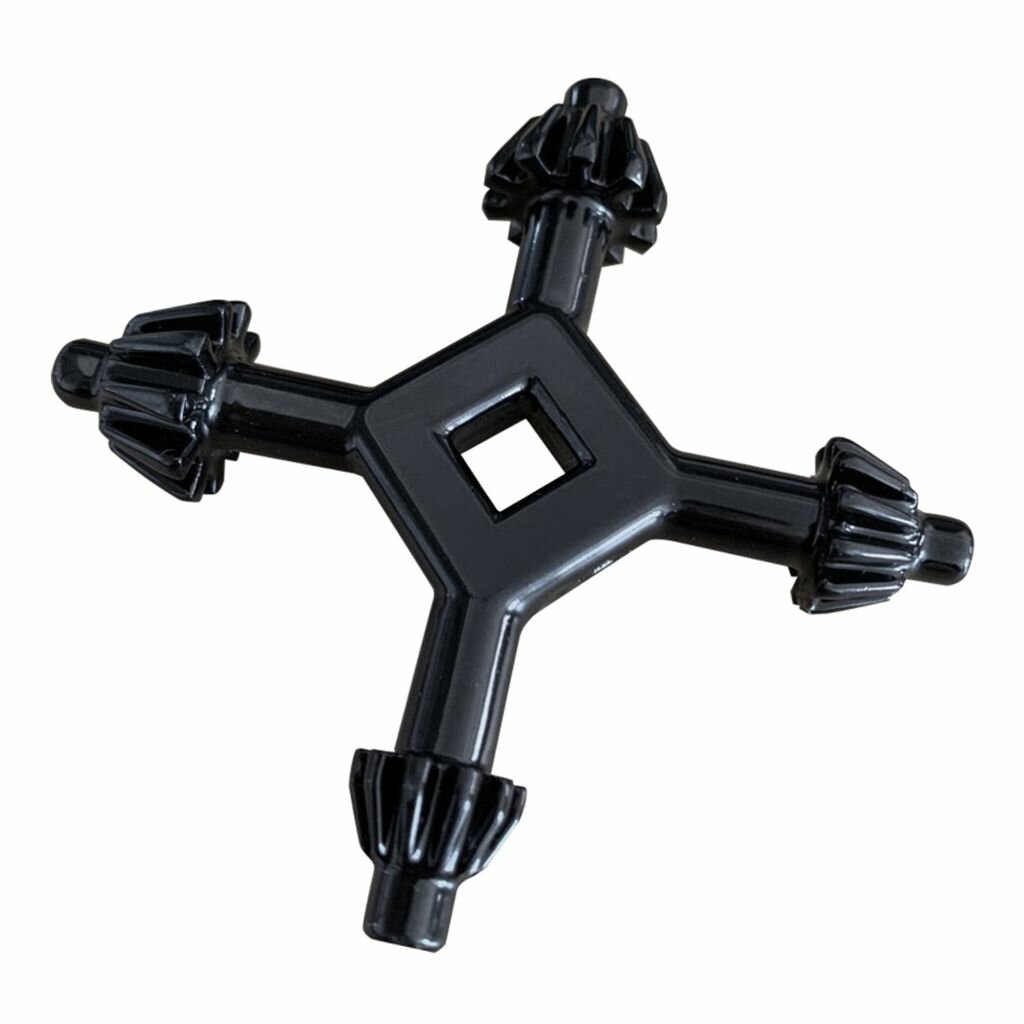 Четырехвторной многофункциональный серебряный ключ