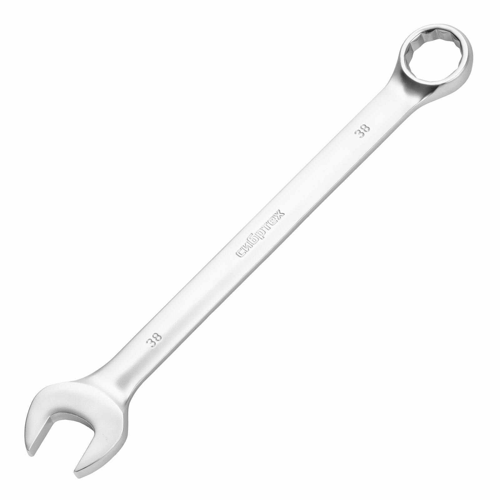 Ключ комбинированный 38мм, никелированный Сибртех 14925