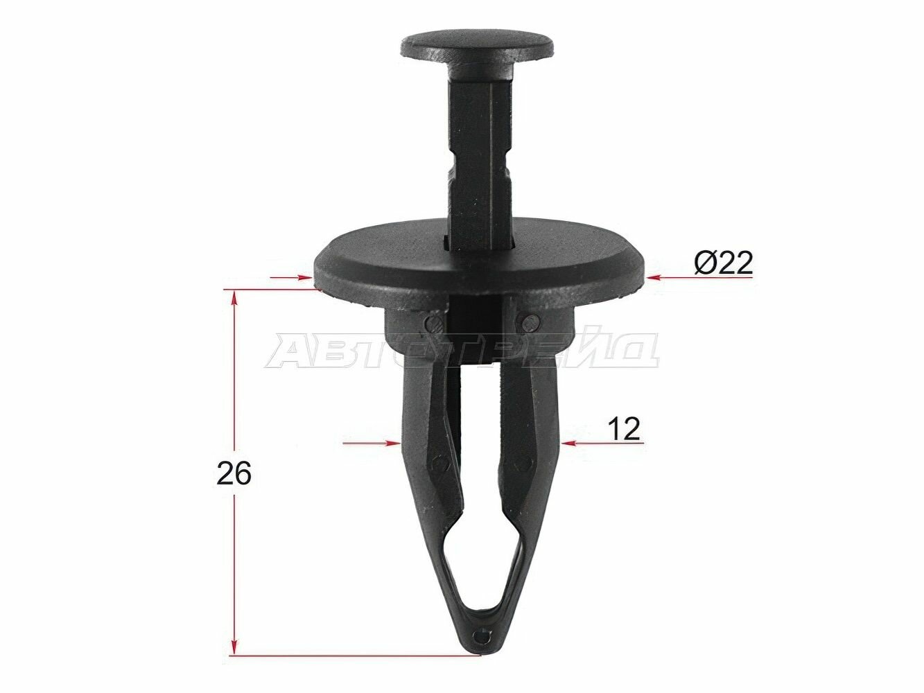 Клипса подкрылка, 10 шт для Кадиллак Эскалейд, ESV, Шевроле Тахо Юкон Эскалейд, Трейлблейзер арт STM10846 SAT