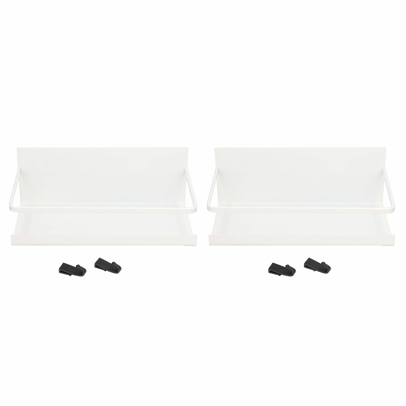 Полка для холодильника с 4 съемными крючками и органайзером для специй, регулируемая высота, нержавеющая сталь, легкая очистка