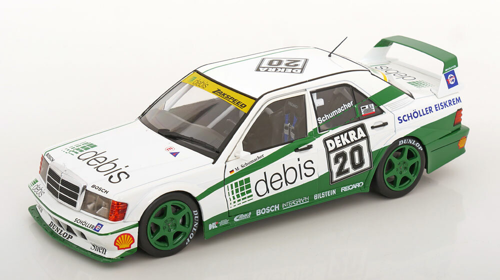 Модель коллекционная WERK83 Mercedes 190E 2.5-16 evo 2 no 20 dtm 1991